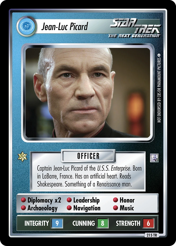 Jean-Luc Picard (PT) | CardGuide Wiki | Fandom