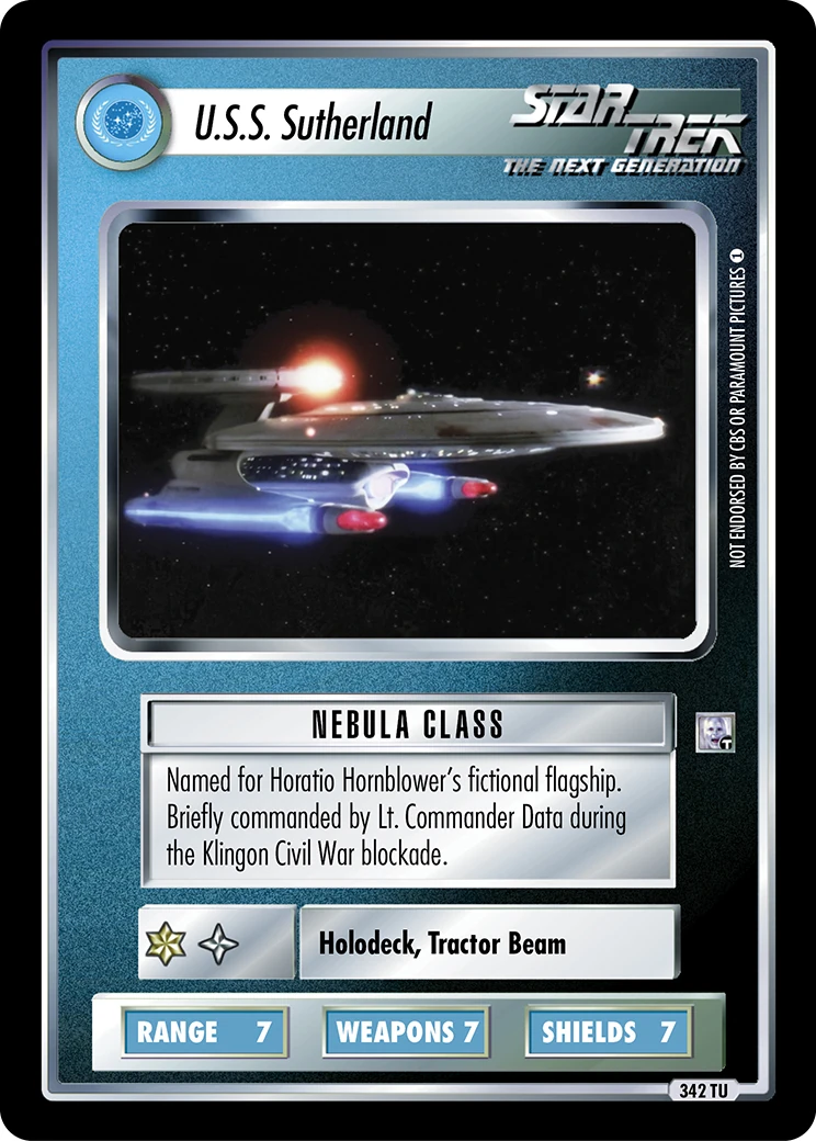 U.S.S. Sutherland (PT) | CardGuide Wiki | Fandom
