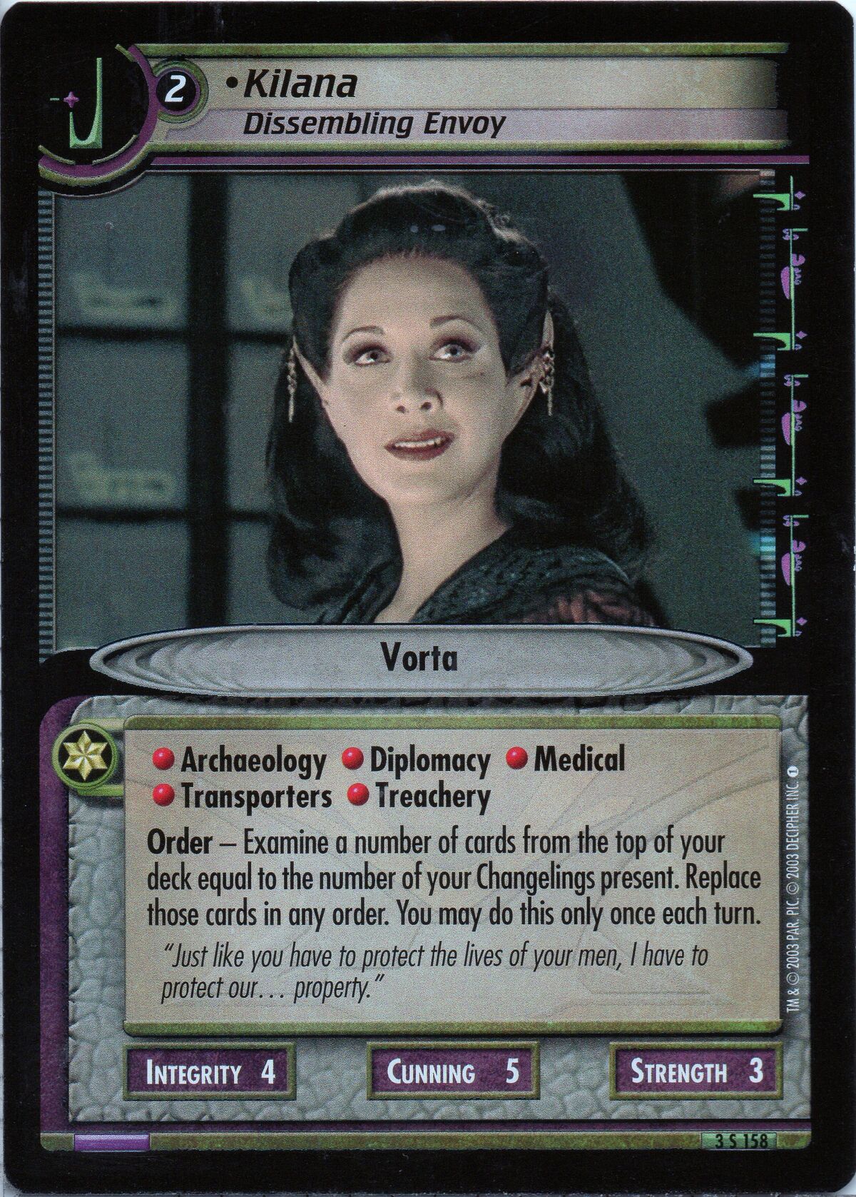 Kilana Dissembling Envoy Cta Cardguide Wiki Fandom