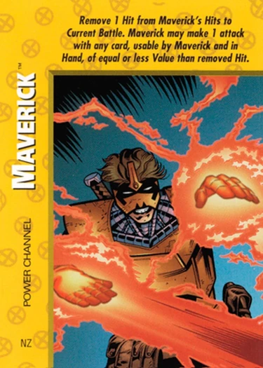 Maverick - Power Channel (XMOP) | CardGuide Wiki | Fandom