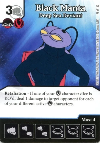 Black Manta - Deep Sea Deviant (JLDM) (P) | CardGuide Wiki | Fandom