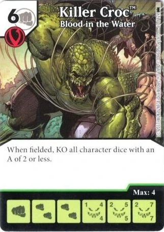 Killer Croc - Blood in the Water (BMDM) | CardGuide Wiki | Fandom