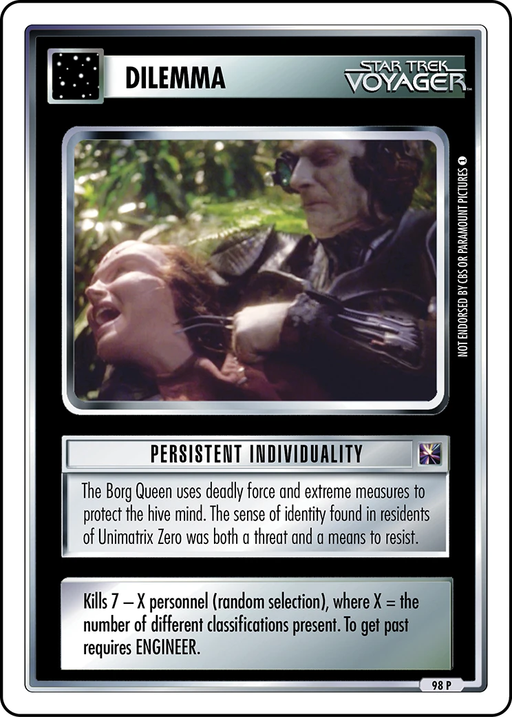 Persistent Individuality (98P) | CardGuide Wiki | Fandom