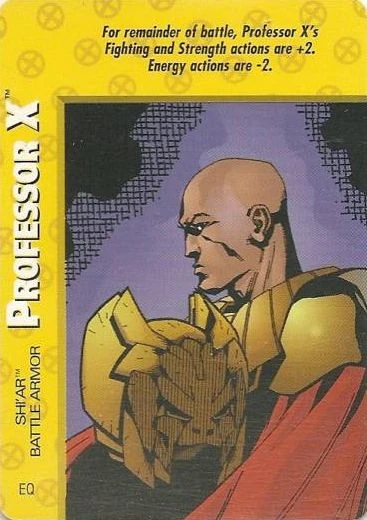 Professor X - Shi'ar Battle Armor (P) | CardGuide Wiki | Fandom