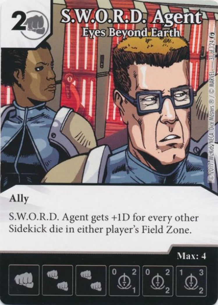 S.W.O.R.D. Agent - Eyes Beyond Earth (GotG) | CardGuide Wiki | Fandom