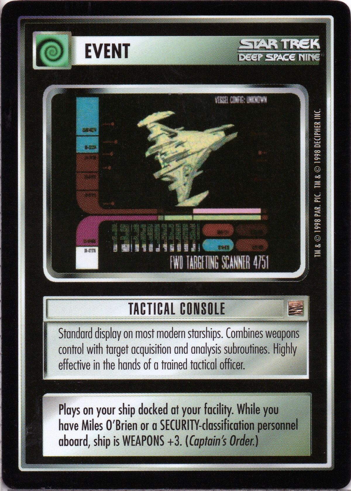 Tactical Console | CardGuide Wiki | Fandom