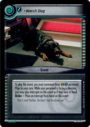 Watch Dog (IAMD) | CardGuide Wiki | Fandom