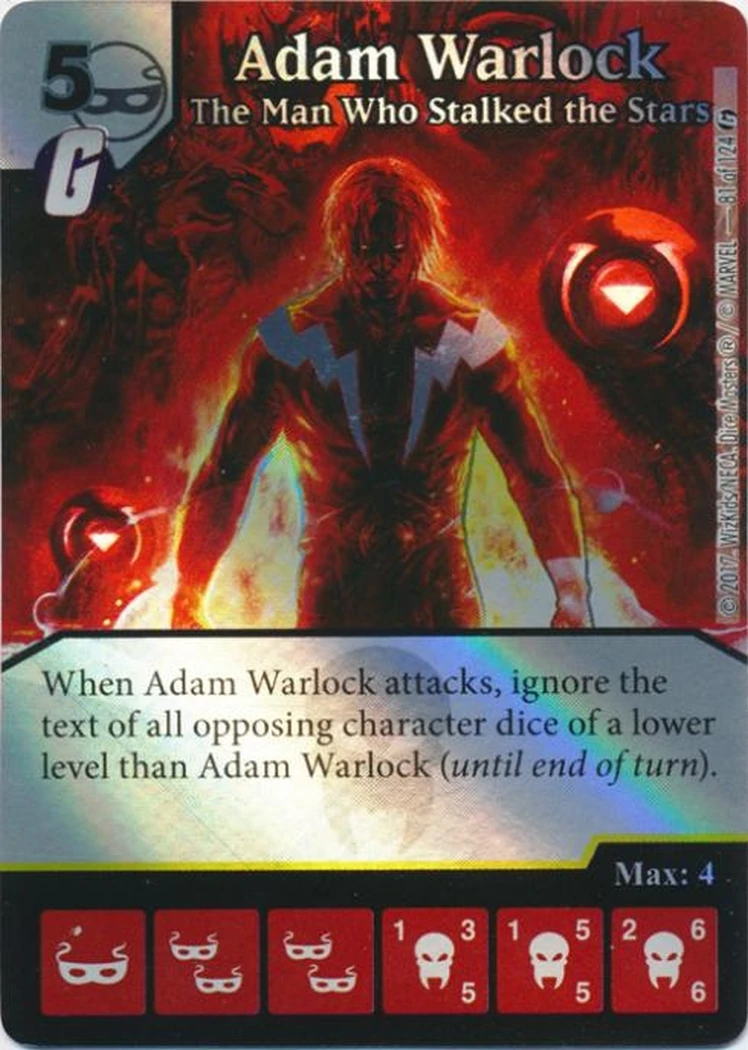 Adam Warlock - The Man Who Stalked the Stars (GotG) (foil) | CardGuide ...