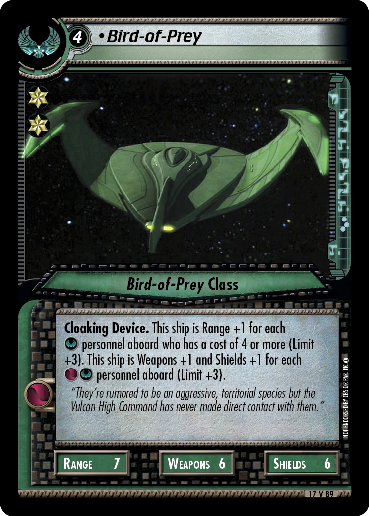 Bird-of-Prey (Errata) (RtS) | CardGuide Wiki | Fandom