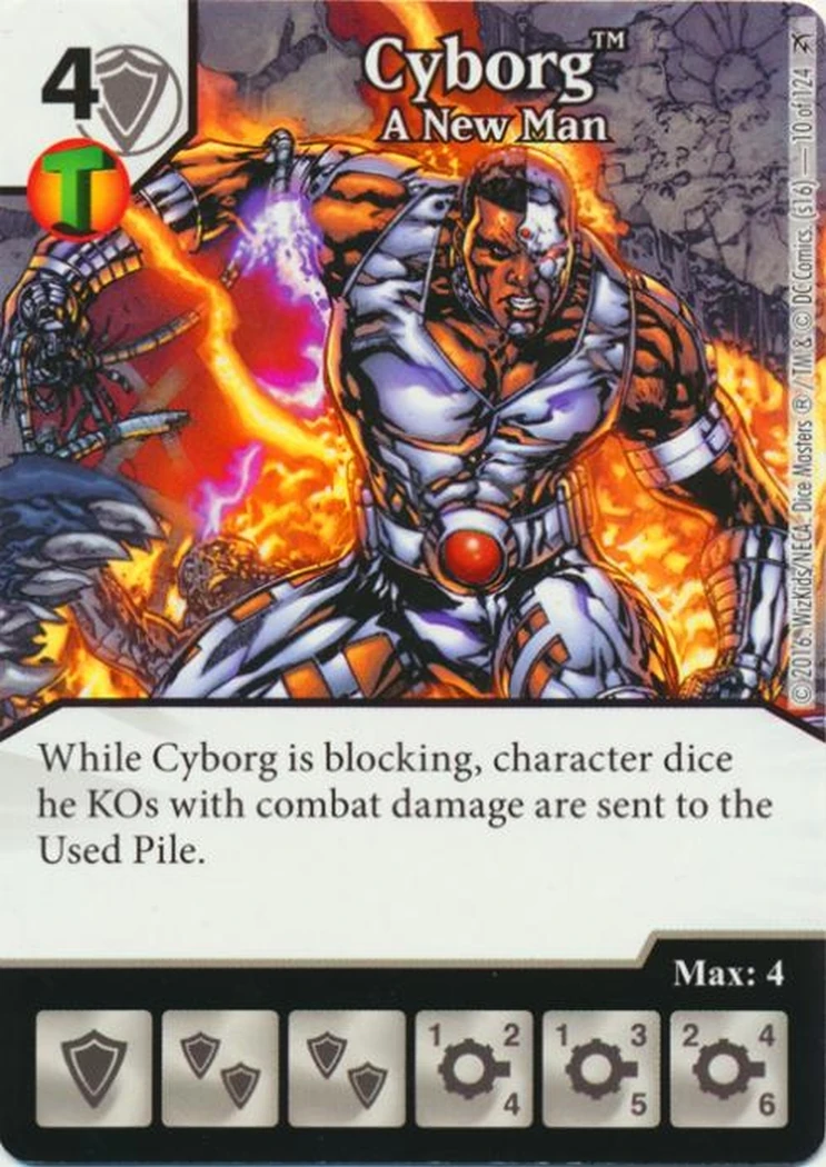 Cyborg - A New Man (GA&TF) | CardGuide Wiki | Fandom