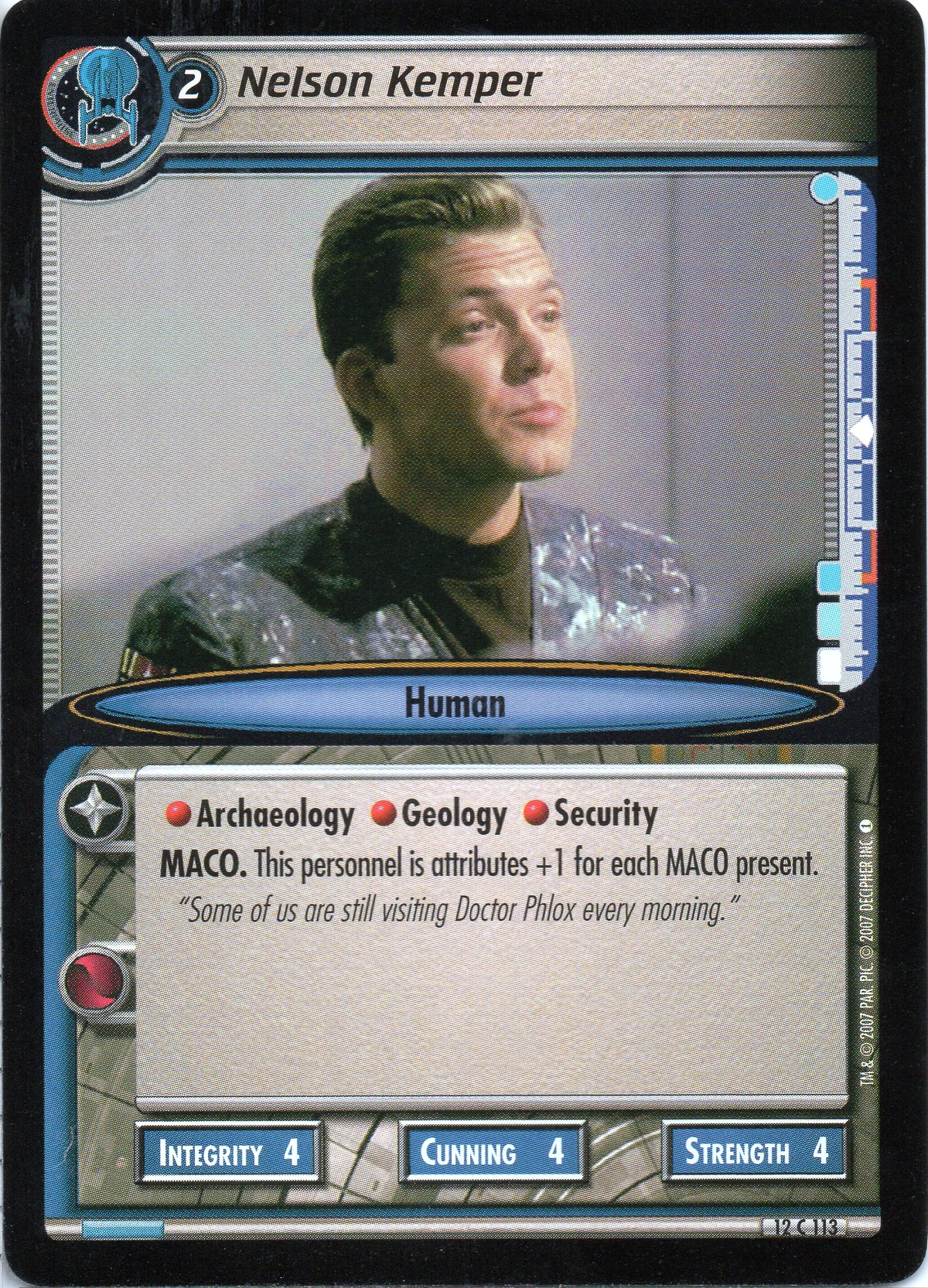 Nelson Kemper (TATV) | CardGuide Wiki | Fandom