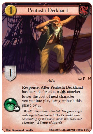 Pentoshi Deckhand (TGF) | CardGuide Wiki | Fandom