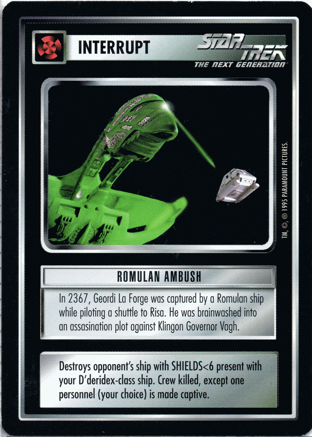 Romulan Ambush Au Cardguide Wiki Fandom