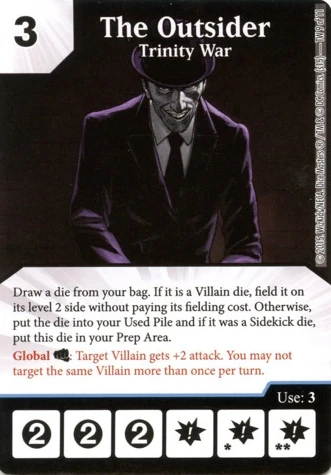 The Outsider - Trinity War (JLDM) (OPP) | CardGuide Wiki | Fandom