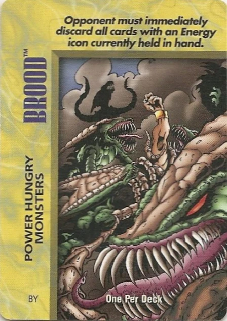 Brood - Power Hungry Monsters (IQOP) | CardGuide Wiki | Fandom