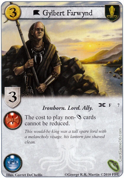 Gylbert Farwynd (GotC) | CardGuide Wiki | Fandom