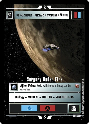 Surgery Under Fire (HF4) | CardGuide Wiki | Fandom