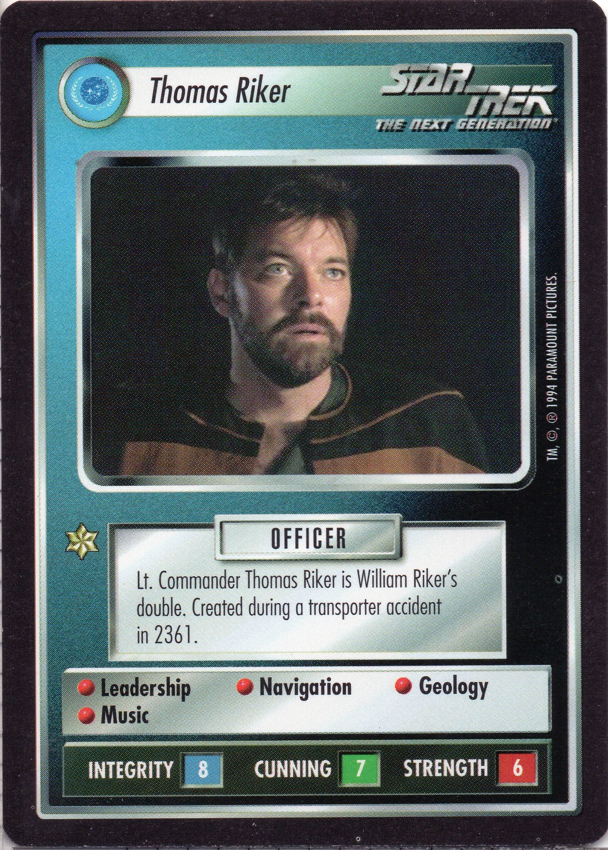 Thomas Riker (PL) | CardGuide Wiki | Fandom
