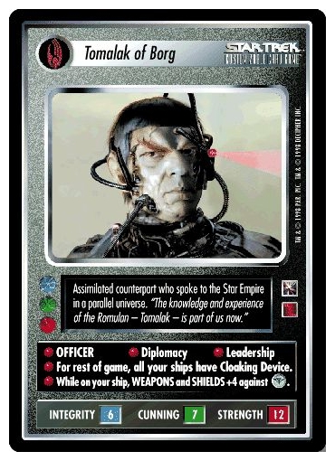 Tomalak Of Borg Efc Cardguide Wiki Fandom