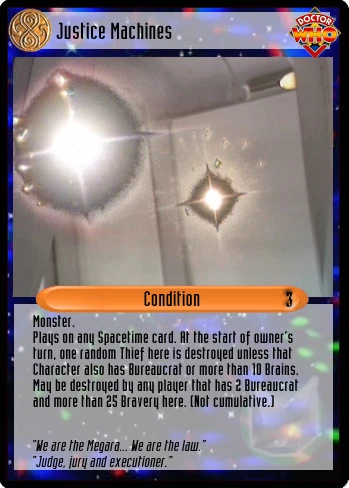 Justice Machines (KTT) | CardGuide Wiki | Fandom