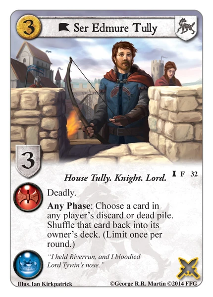 Ser Edmure Tully (TCP) | CardGuide Wiki | Fandom