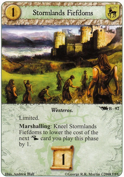 Stormlands Fiefdoms (CS 92) | CardGuide Wiki | Fandom