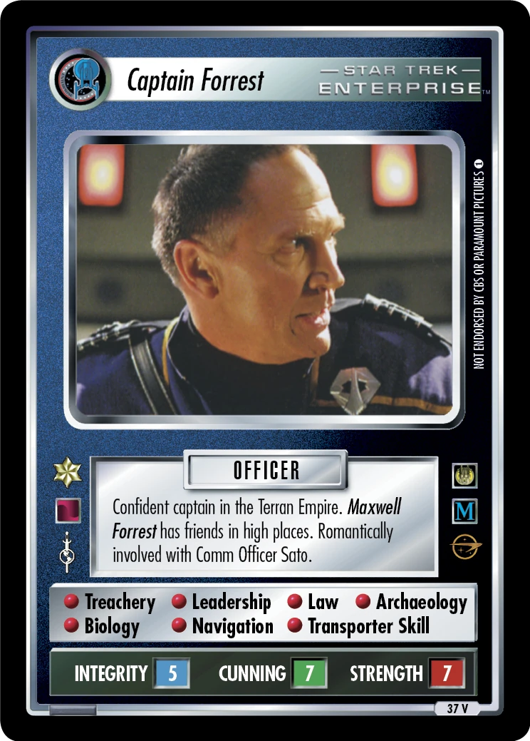Captain Forrest (TE) | CardGuide Wiki | Fandom