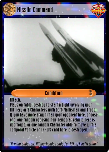 Missile Command (AF) | CardGuide Wiki | Fandom