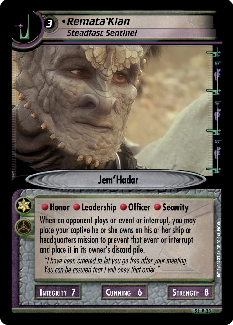 Remata'Klan - Steadfast Sentinel (SSK) | CardGuide Wiki | Fandom