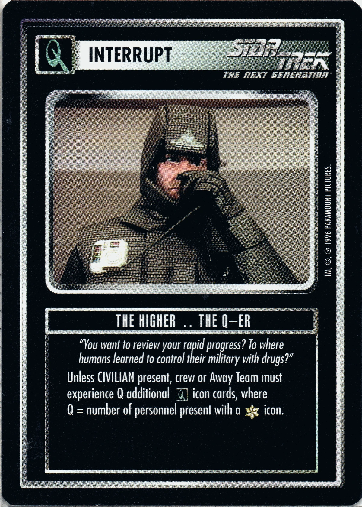 The Higher... The Q-er (QC) | CardGuide Wiki | Fandom