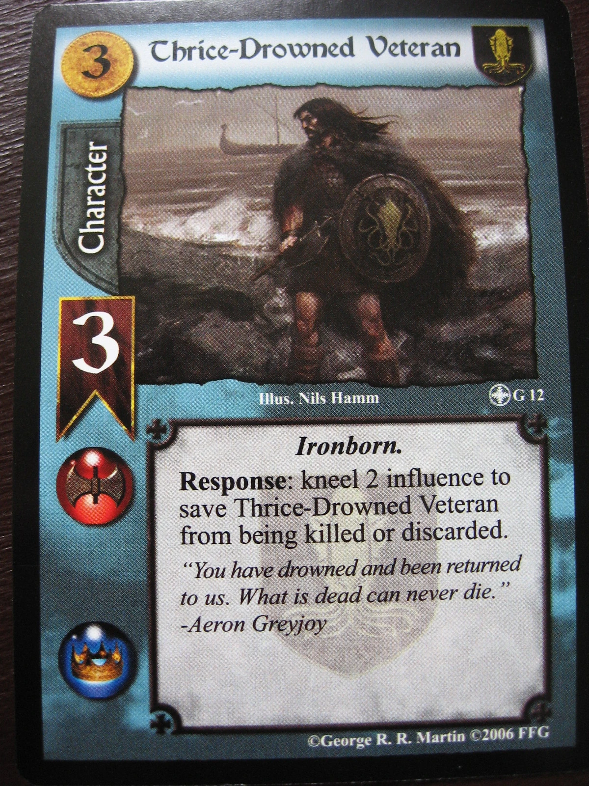 Thrice-Drowned Veteran (WPS) | CardGuide Wiki | Fandom