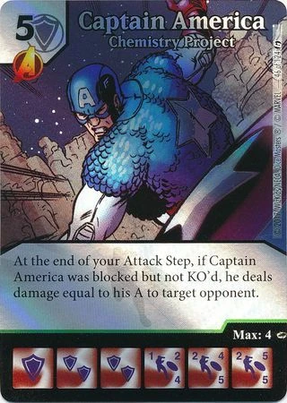 Captain America - Chemistry Project (GotG) (foil) | CardGuide Wiki | Fandom