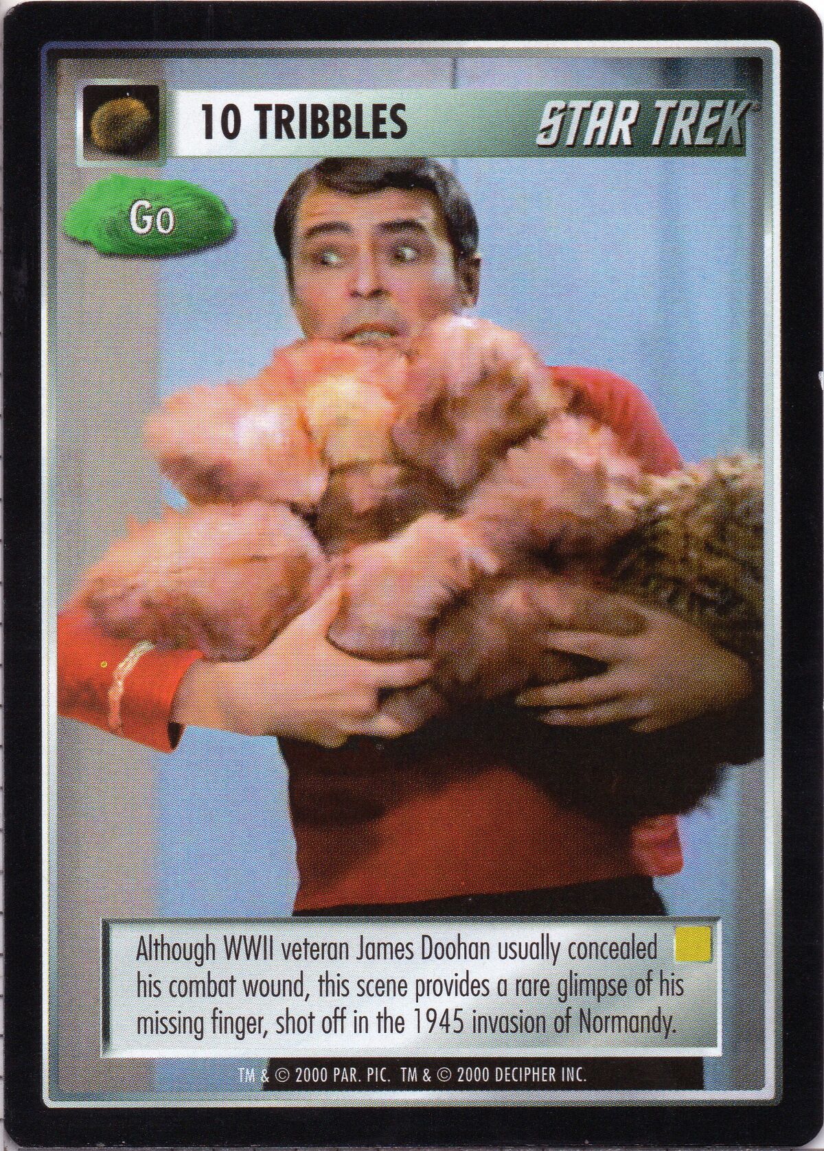 10 Tribbles Go Yellow Trb Cardguide Wiki Fandom