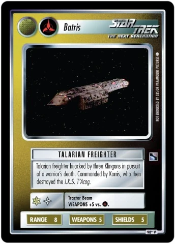 Batris (TNG) (AI) | CardGuide Wiki | Fandom