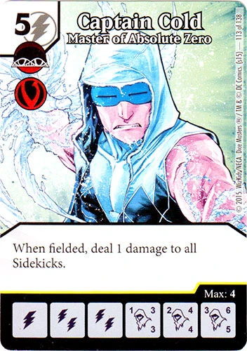 Captain Cold - Master of Absolute Zero (JLDM) | CardGuide Wiki | Fandom