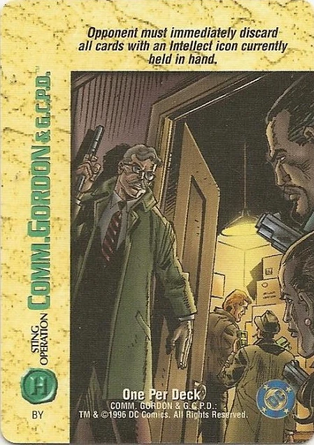 Comm. Gordon and the G.C.P.D. - Sting Operation (DCOP) | CardGuide Wiki ...