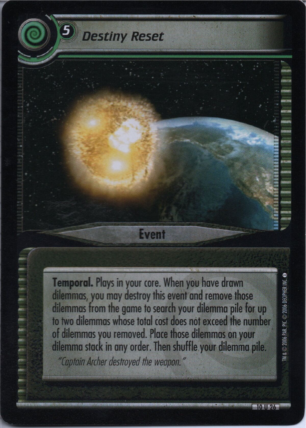 Destiny Reset Cl Cardguide Wiki Fandom