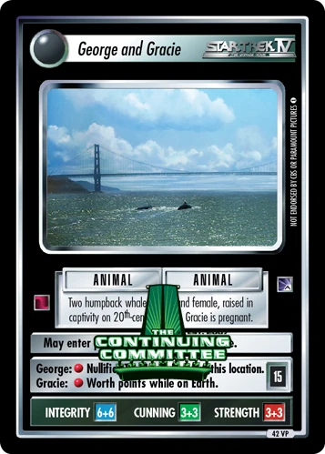 George and Gracie (VP TCC) | CardGuide Wiki | Fandom