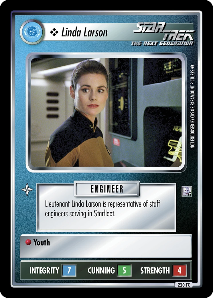 Linda Larson (PT) | CardGuide Wiki | Fandom