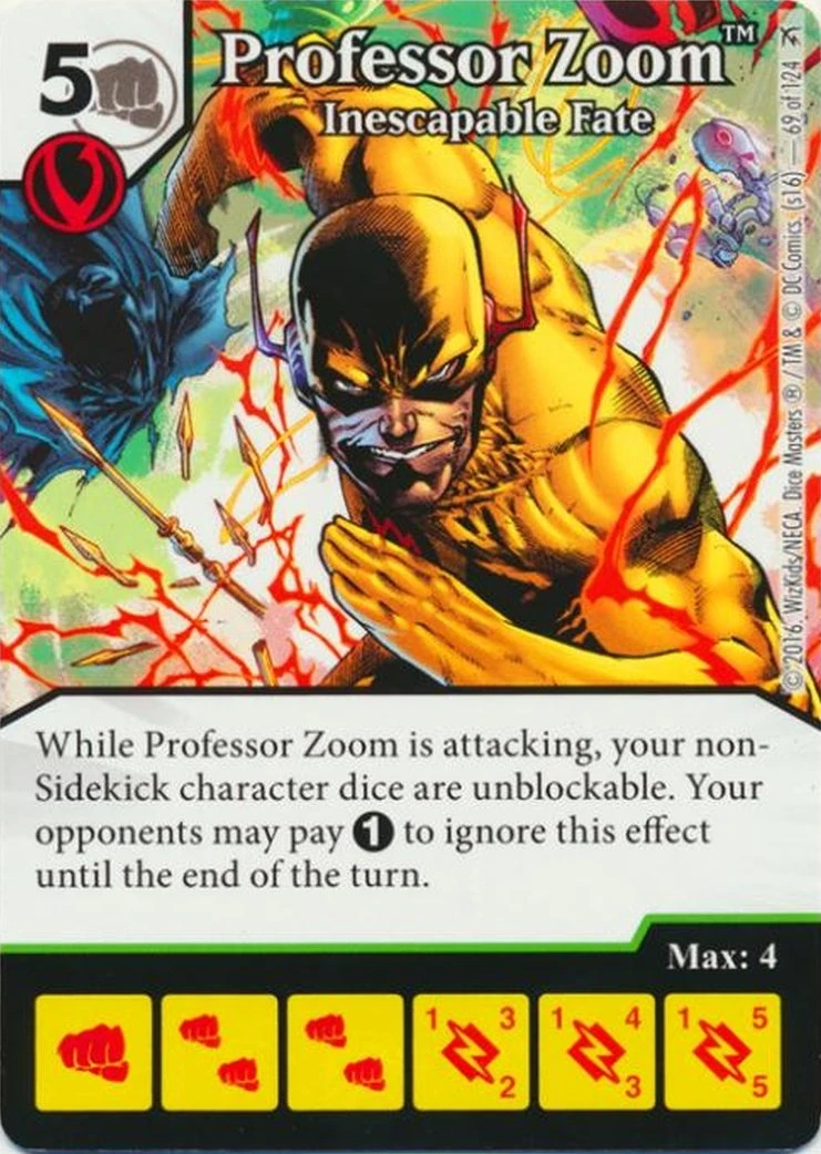 Professor Zoom - Inescapable Fate (GA&TF) | CardGuide Wiki | Fandom