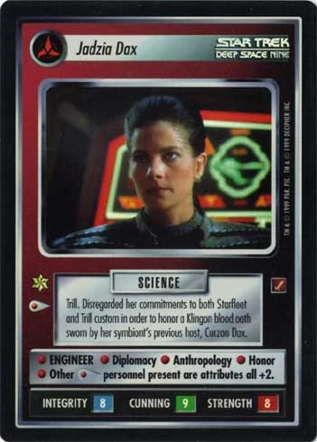 Jadzia Dax (BoG) (Foil) | CardGuide Wiki | Fandom