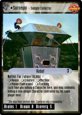 Surveyor - Sample Collector (AF) | CardGuide Wiki | Fandom