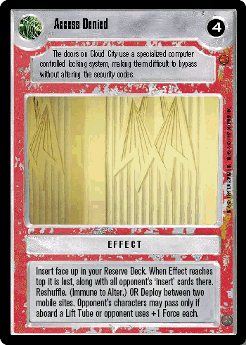 Access Denied (CC) | CardGuide Wiki | Fandom