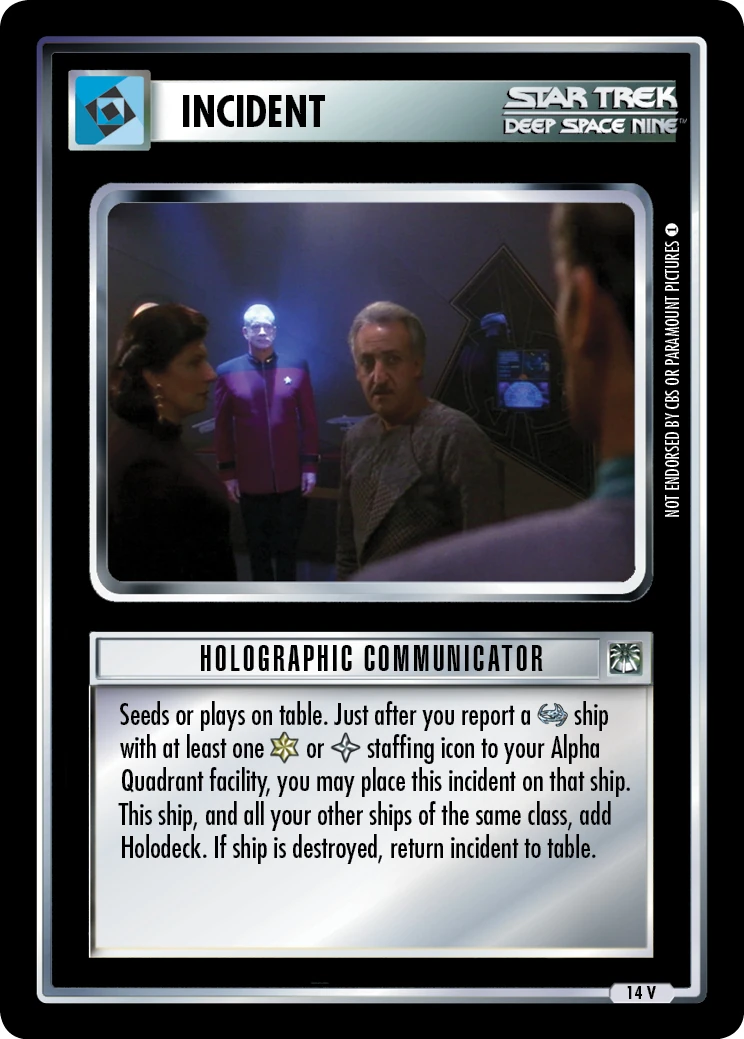 Holographic Communicator (TGQ) | CardGuide Wiki | Fandom
