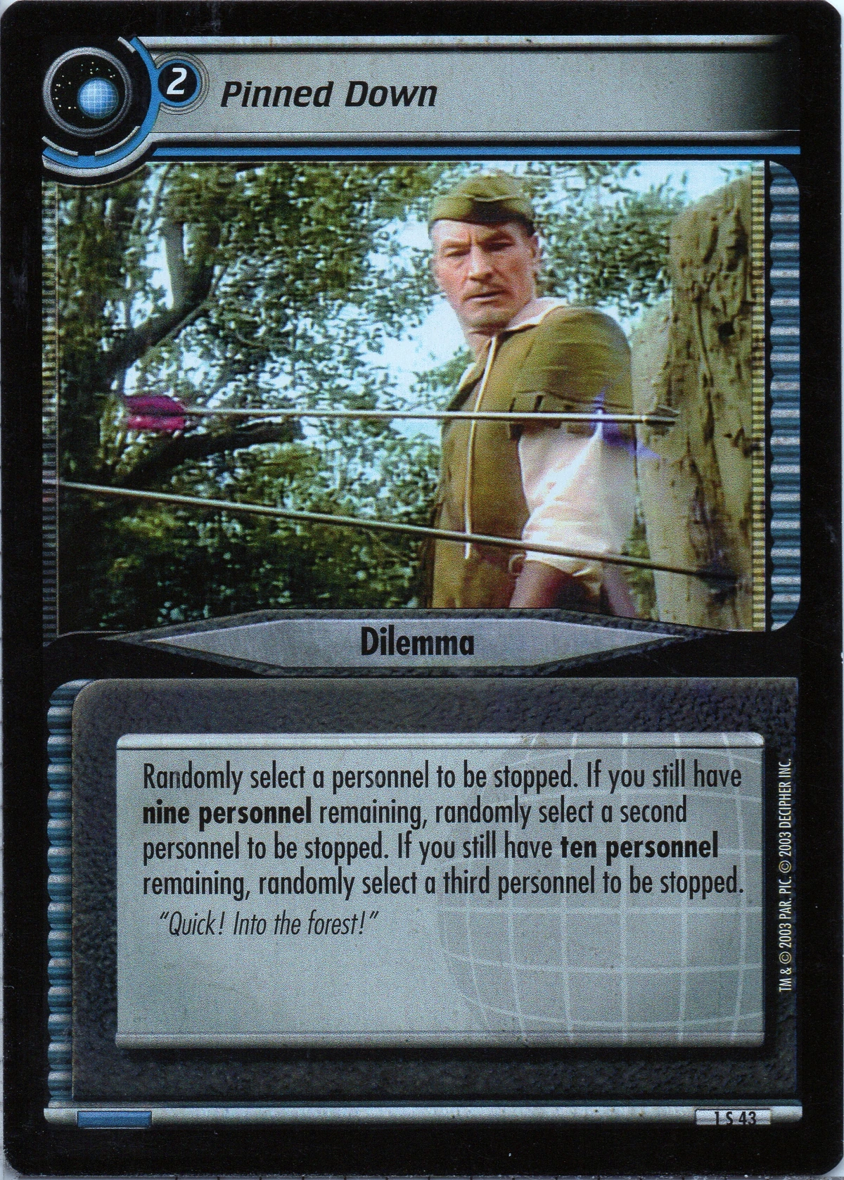 Pinned Down (2E) (2003) | CardGuide Wiki | Fandom