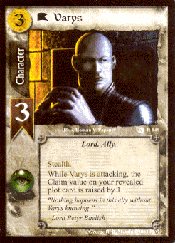 Varys (I&FE) | CardGuide Wiki | Fandom