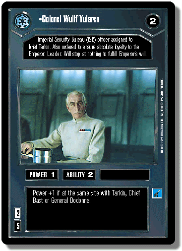 Colonel Wulff Yularen (PL) | CardGuide Wiki | Fandom