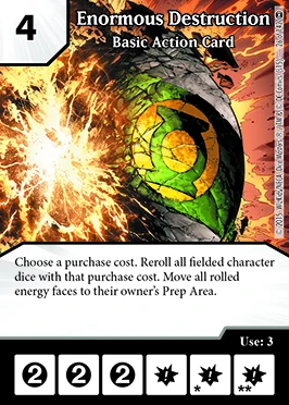 Enormous Destruction - Basic Action Card (WoL) | CardGuide Wiki | Fandom