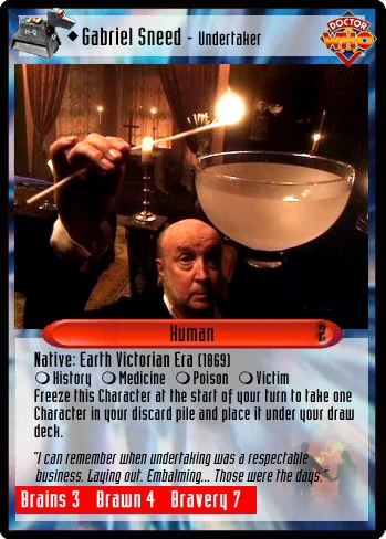 Gabriel Sneed - Undertaker (T9D) | CardGuide Wiki | Fandom