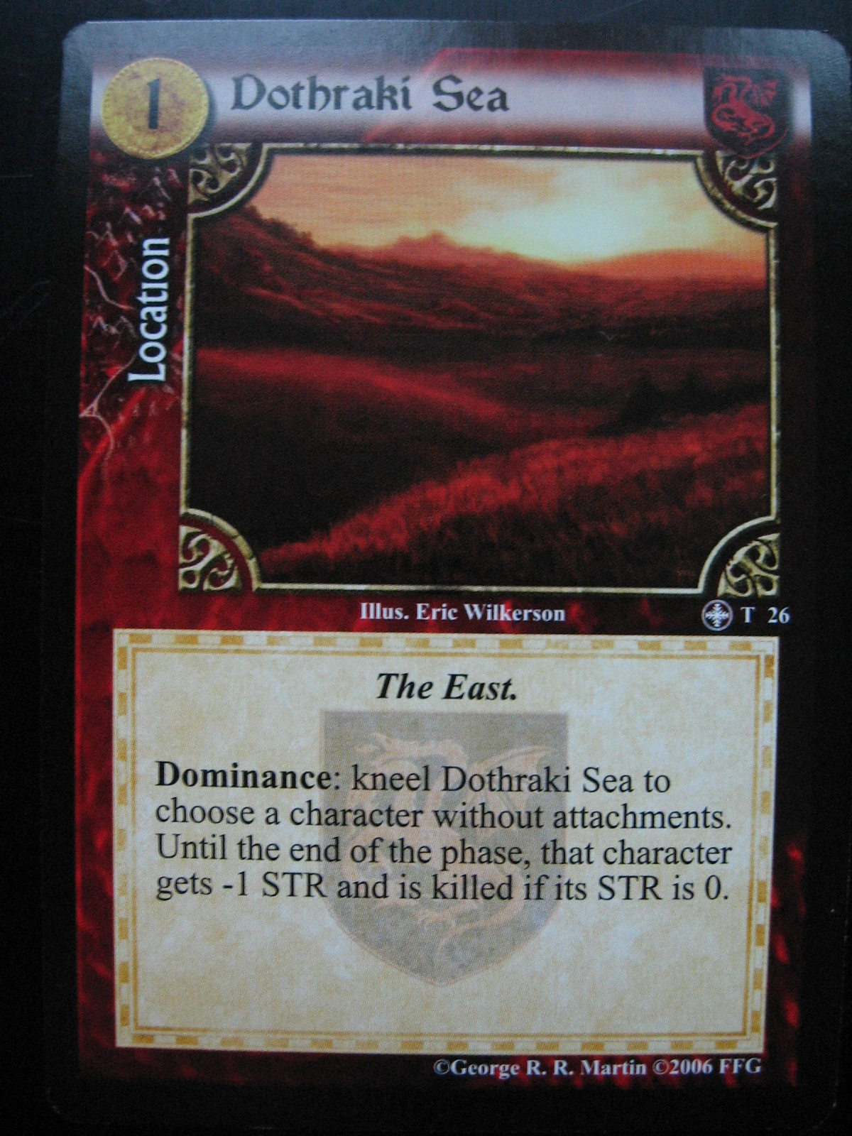 Dothraki Sea (WPS) | CardGuide Wiki | Fandom
